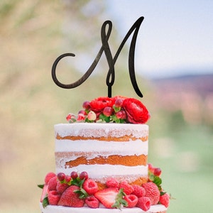 W Cake Topper Wedding Cake Topper Cake Toppers for Wedding - Etsy