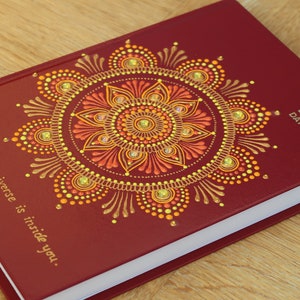 2026 Hand-painted Colourful Mandala Design Diary | Spiritual Hamsa ...