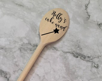 Personalised Wooden Spoon - Etsy