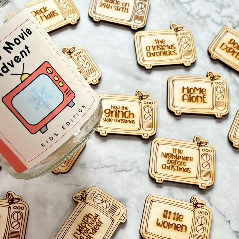 Christmas Movie Advent Kids - Etsy Australia