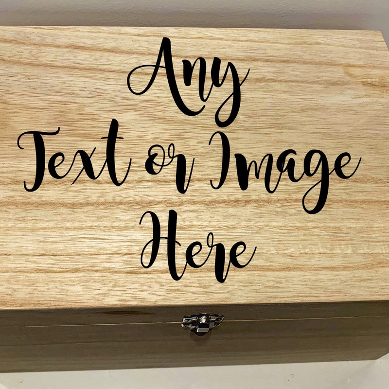 Wooden Memory Box - Etsy
