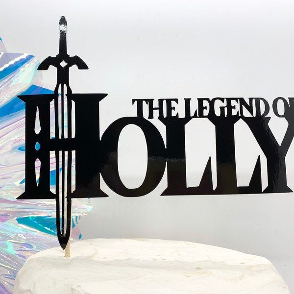 Zelda Cake Topper - Etsy