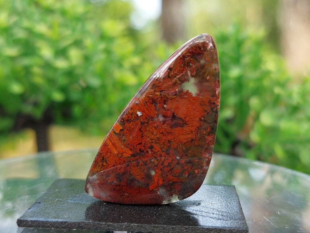 96 Natural MOSS Agate Mossagate Natural Cabochon colgante Cabochon para ...