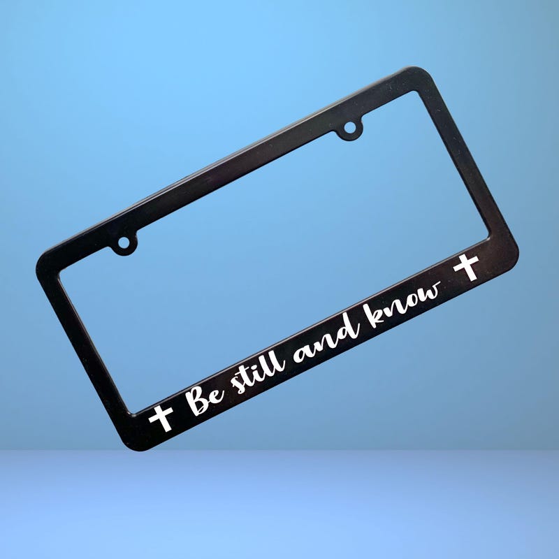 Bible License Plate - Etsy