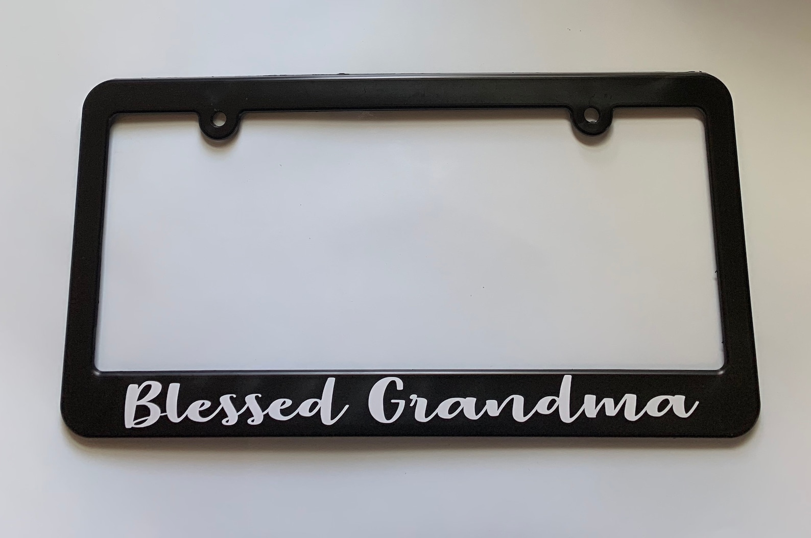 Blessed Grandma License Plate Frame: Christian Nana Car Gift - Etsy