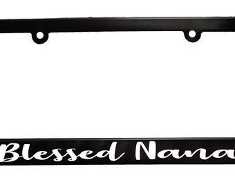 Nana License Plate Frame - Etsy