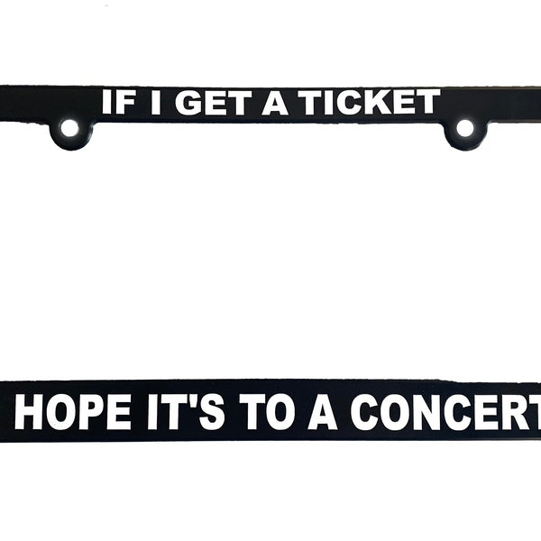 Rock Band License Plate Frames - Etsy Ireland