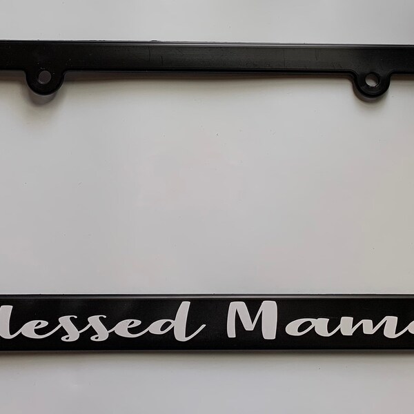 License Plate Frame - Etsy