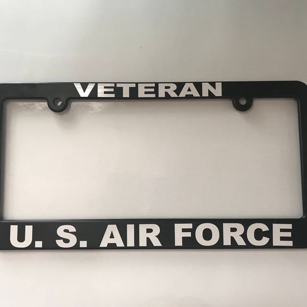 Marine Veteran License Plate Frame - Etsy
