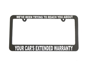 Snarky License Plate Frame - Etsy