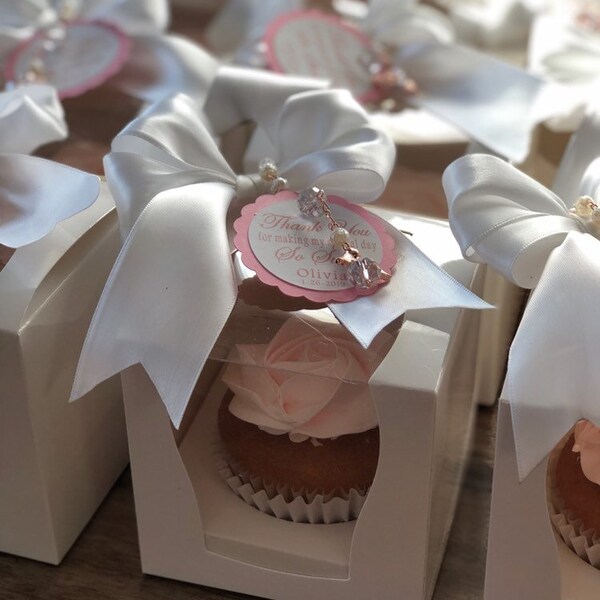 Cupcake Favor Boxes - Etsy