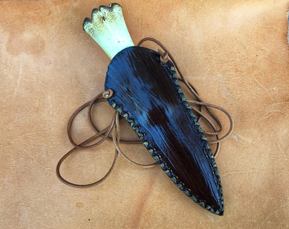 Obsidian Knife Exclusive Gift Stone Knife Neck Knife | Etsy