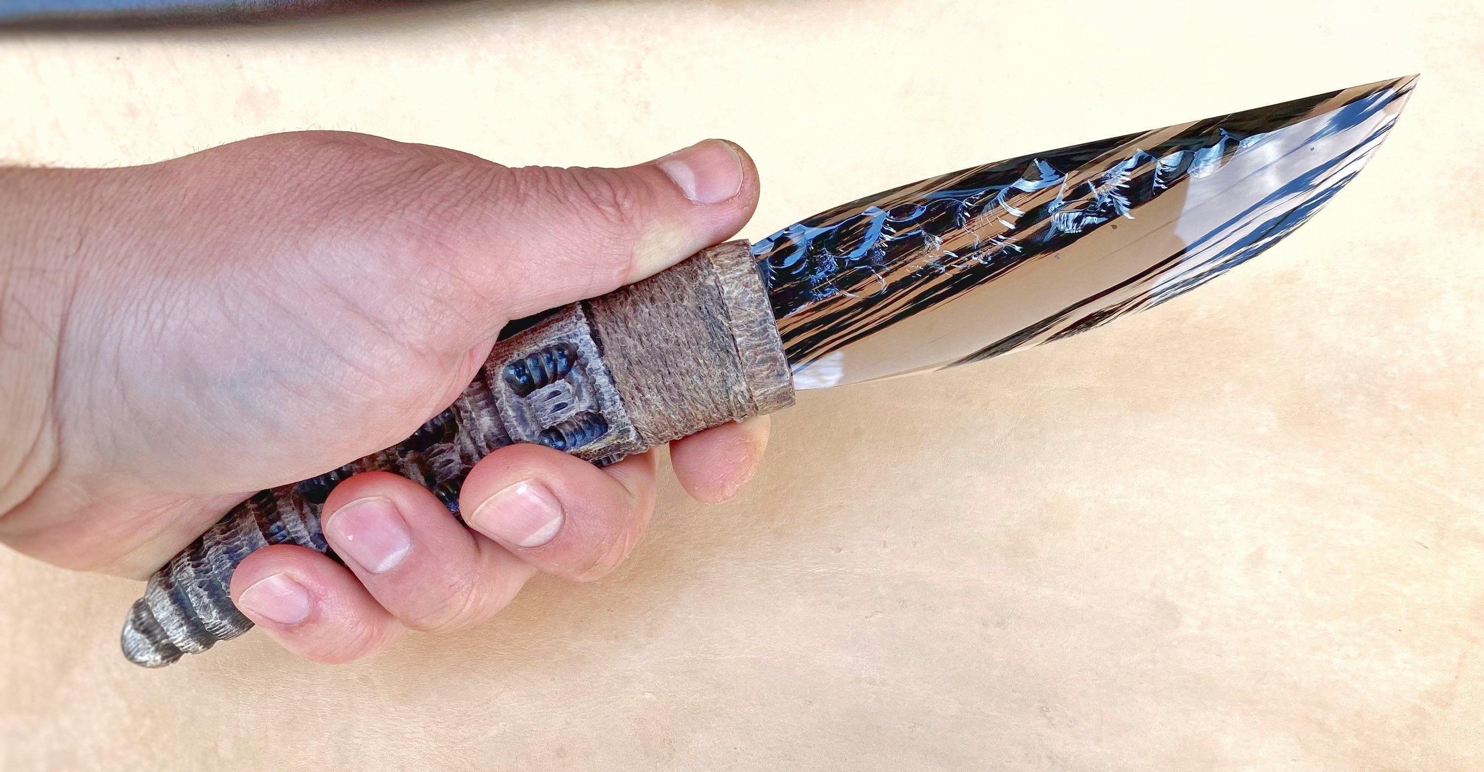 Obsidian Blade Gold Sheen Obsidian Cactus Knife