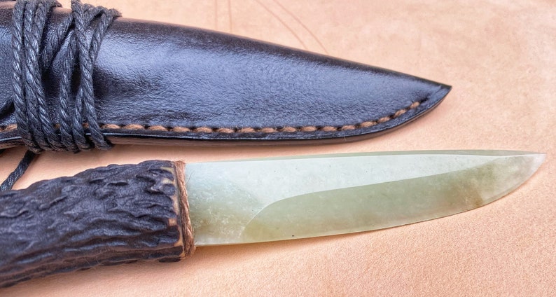 Jade Knife Author's Knife Ritual Knife Handmade Knife - Etsy