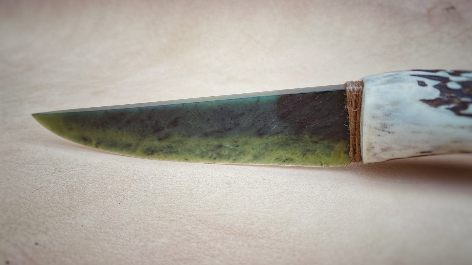 Jade knife Jade Knife Handmade Knife Stone Knife Practice | Etsy