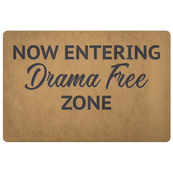 Drama Free Zone - Etsy