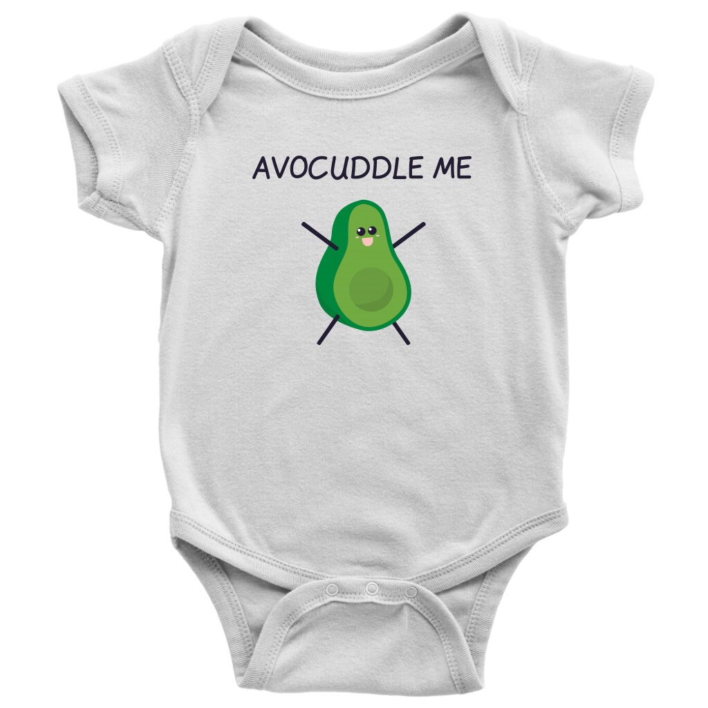Aguacate bebé bodysuit Avocuddle Me Creeper One-Piece | Etsy