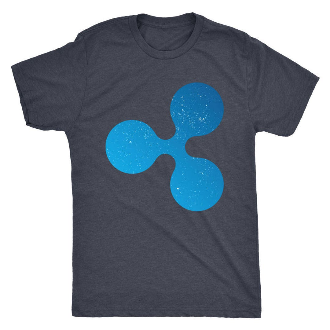 Ripple Shirt Vintage Distressed XRP Logo Cryptocurrency T-shirt - Etsy