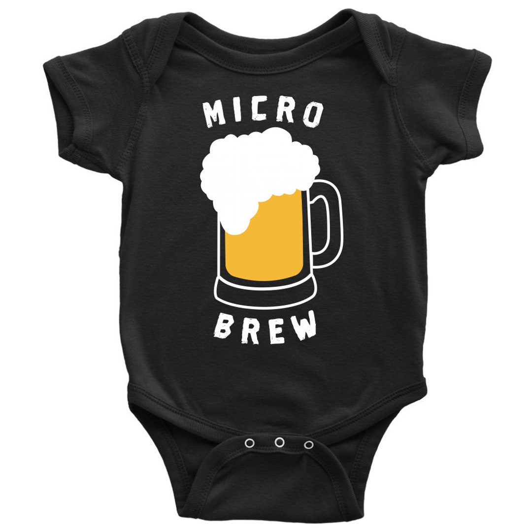 Micro Brew One-piece Cute Beer Craft Beer Father Brewers Baby Bodysuit ...