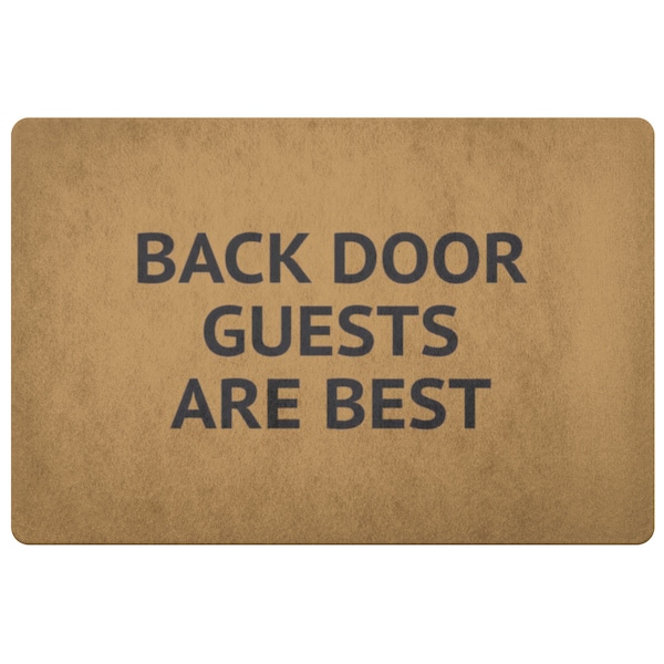 Back Door Sign - Etsy