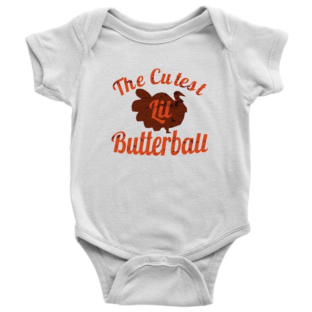 The Cutest Lil Butterball One-Piece Thanksgiving Turkey Baby | Etsy