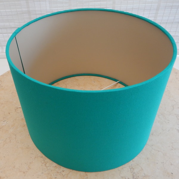 Teal Lampshade - Etsy