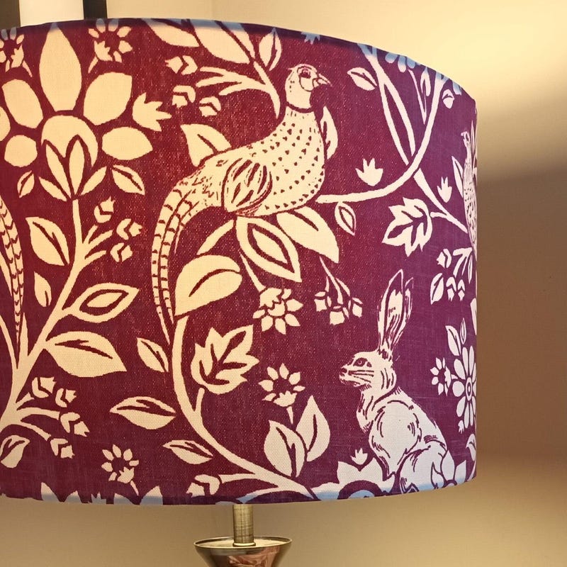Printed Lampshade - Etsy UK