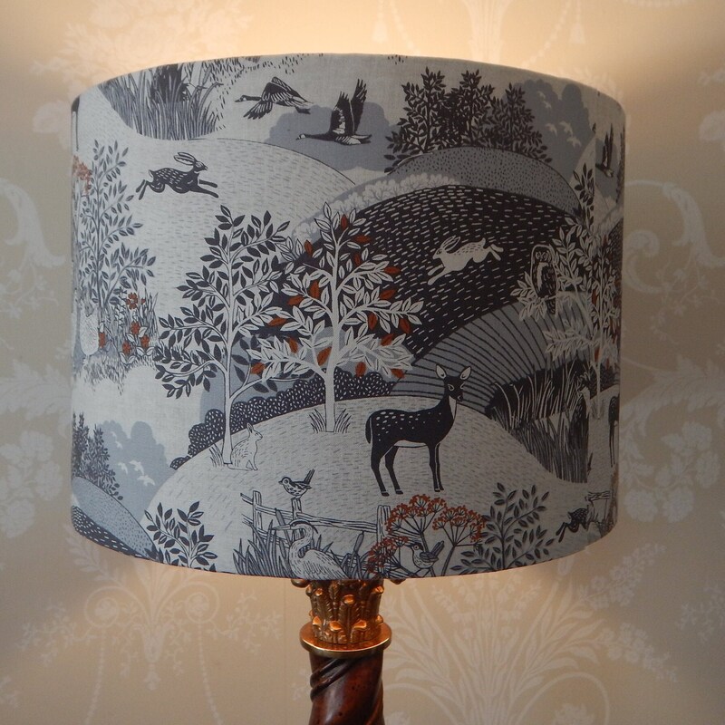 Woodland Lampshade - Etsy
