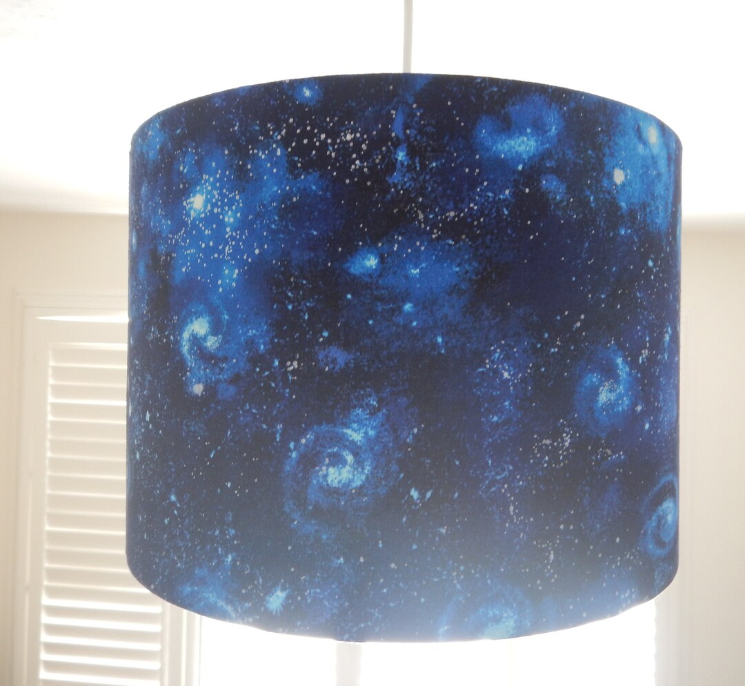 Lampshade Starry Galaxy - Etsy