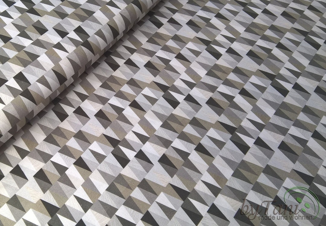 Cotton Print Triangles, Triangle, Triangle, Triangle Fabric, Cotton ...