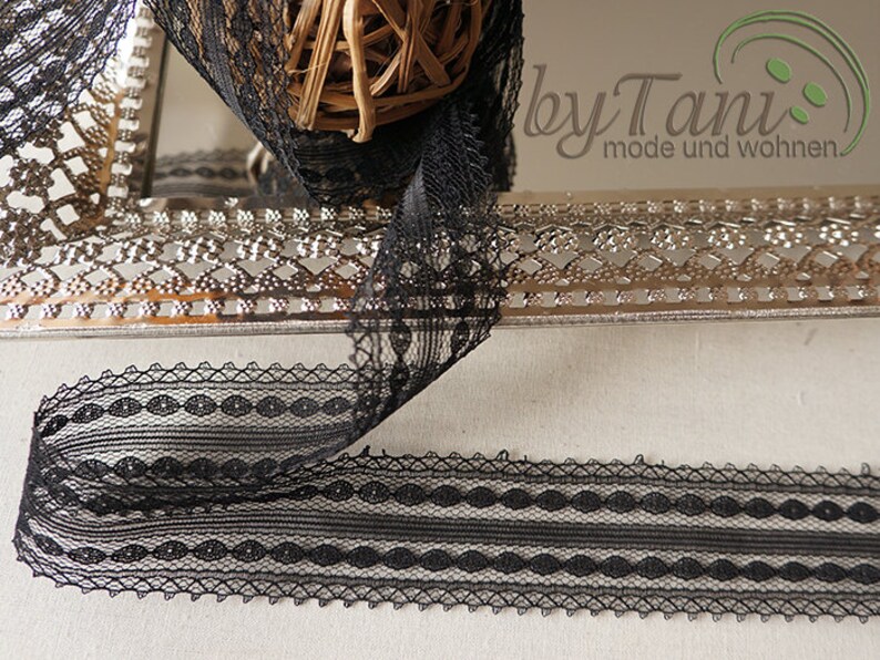 Lace Board Black 3.5 cm | Etsy