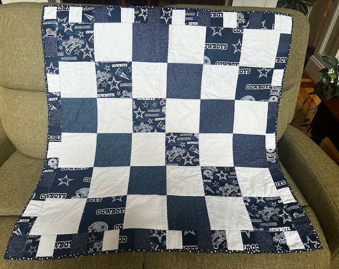 Dallas Cowboys Quilt - Etsy