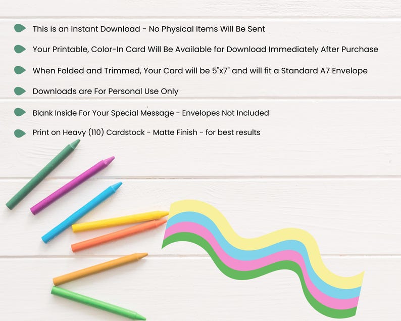 DIY Christmas Card for Great Grandpa: Kids Color-in Gift (PDF) - Etsy