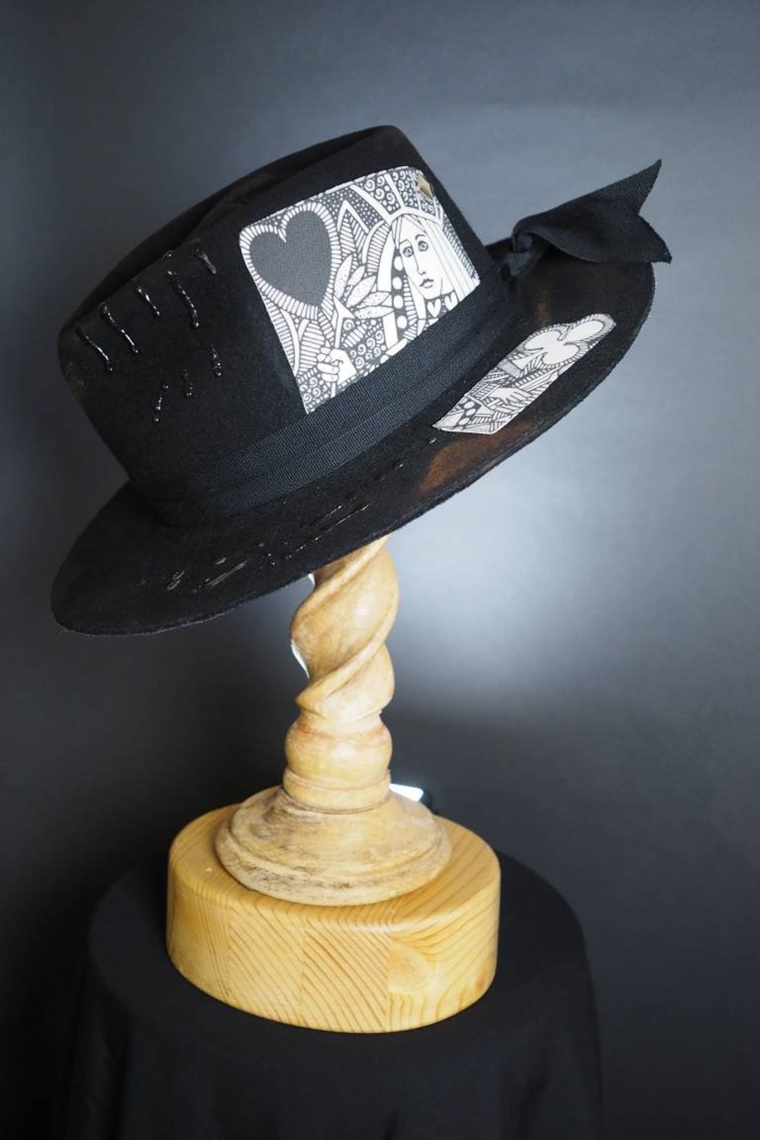 Playing Cards Fedora - Etsy