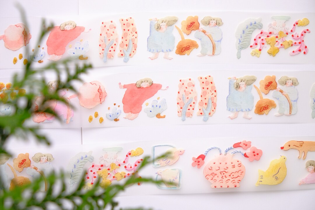 78cm Indulgence Dodolulu PET Tape /masking Tape for Journaling ...