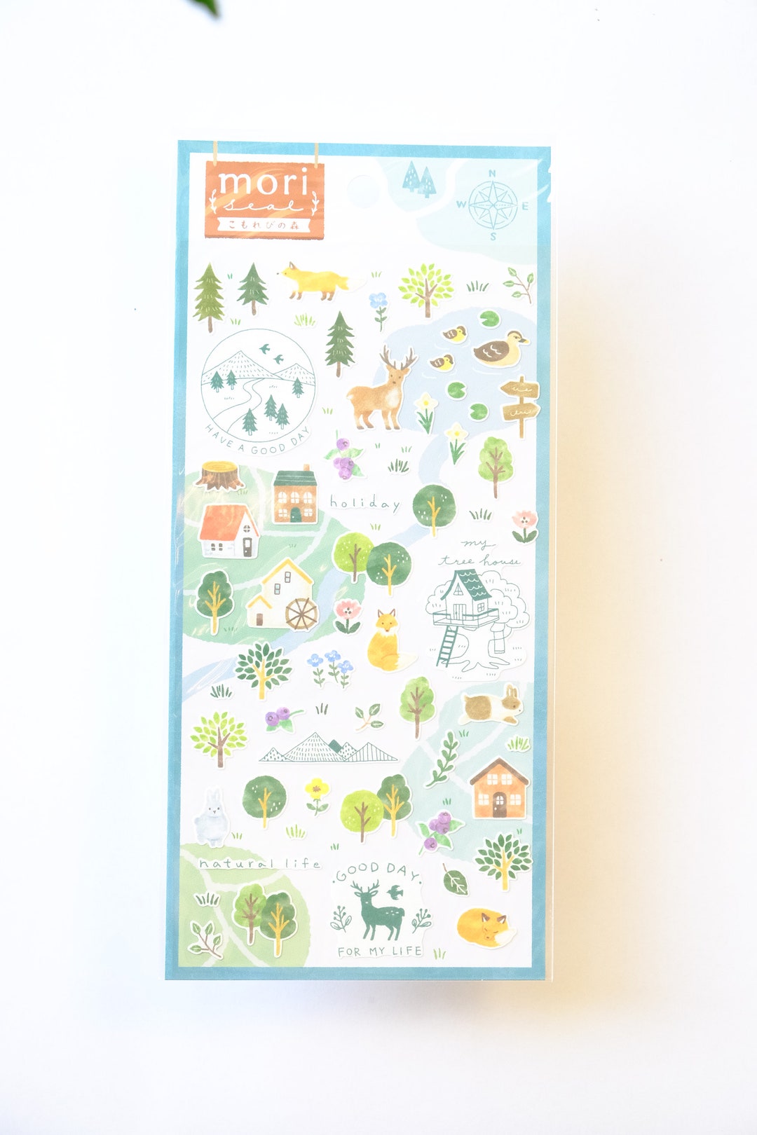 Mind Wave Stickers Komorebi Forest | Cute Stickers, Planner Stickers ...