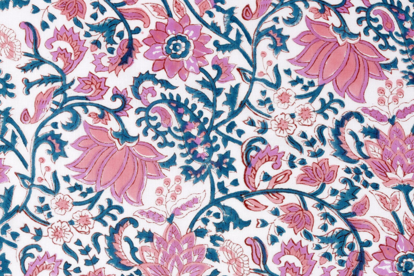 Hand Block Print Fabric Modern Upholstery Fabric Block Print - Etsy