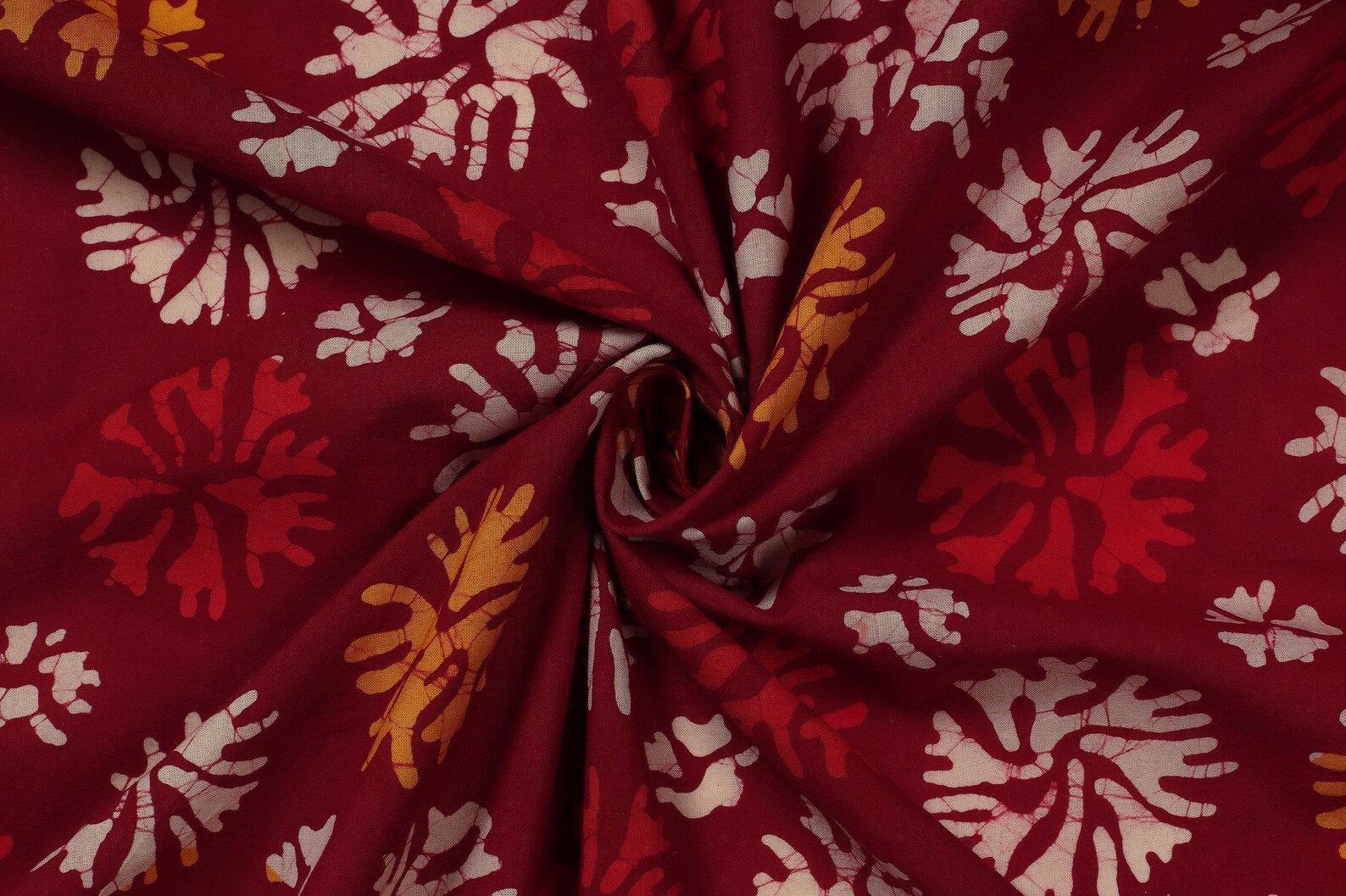 Maroo Red Soft Fabric Printed Cotton Fabric Indian Fabric | Etsy