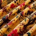 Yellow Bird Printed Velvet Fabric Velvet Fabric by Yard Cotton Velvet ...