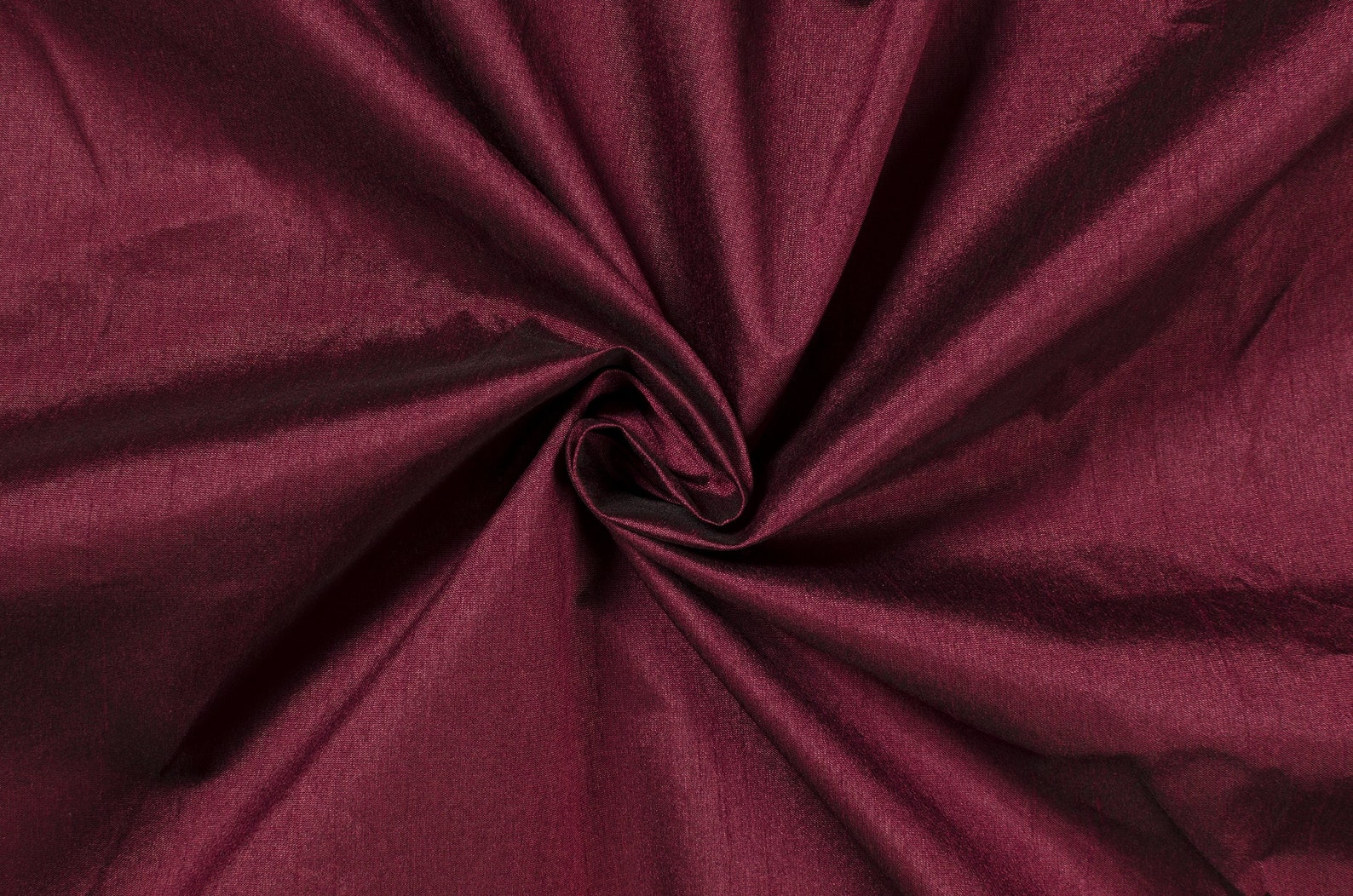 Wine Color Faux Silk Dupioni Fabric by the Yard Decorative Silk Fabric ...