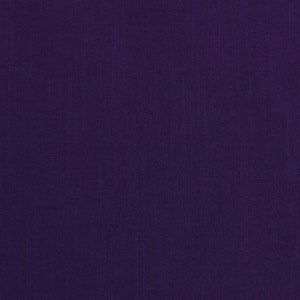 58" Wide Purple Cotton Fabric, 100% Cotton Fabric, Solid Fabric, Plain ...