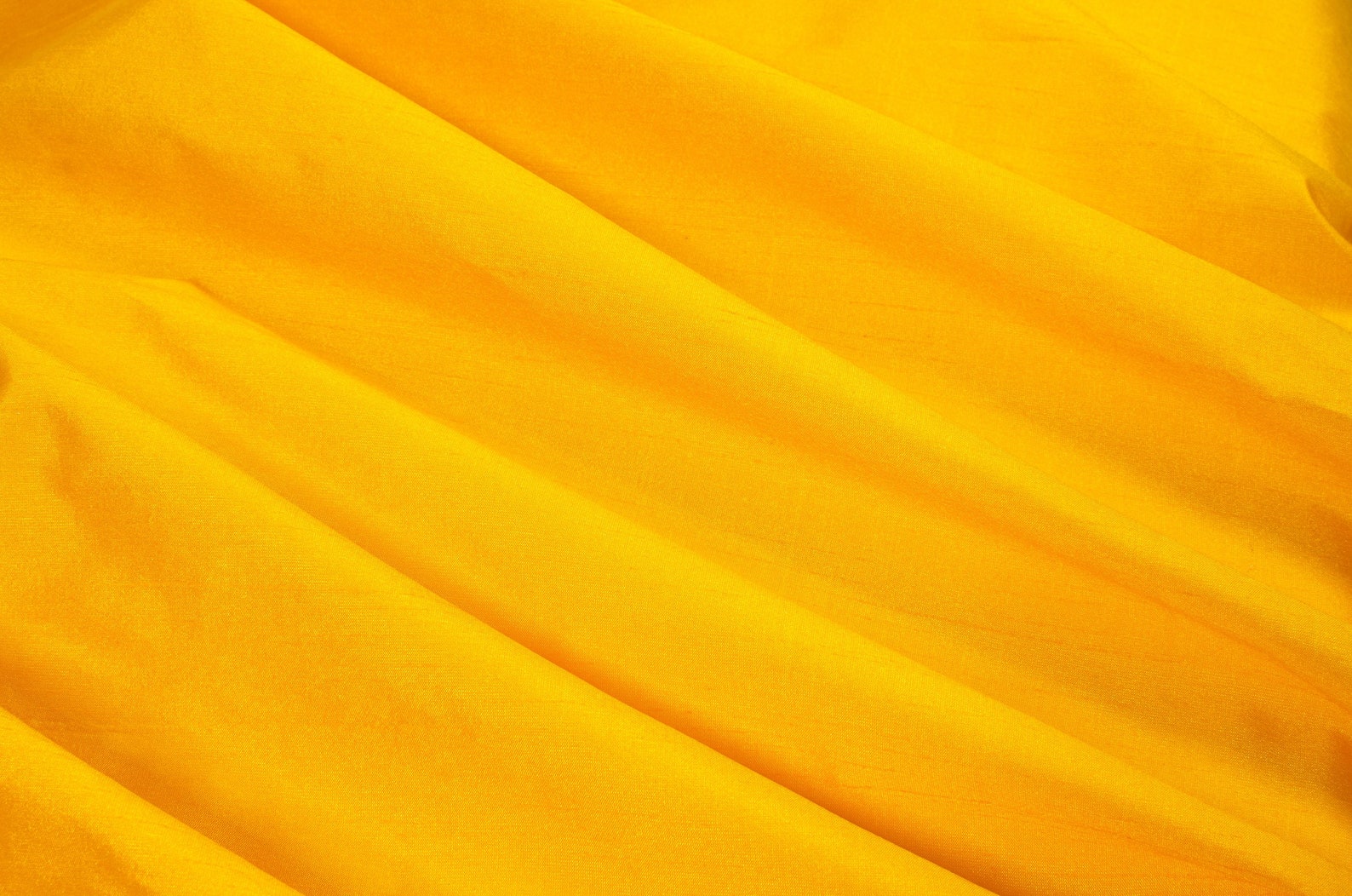 Yellow Dupioni Silk Fabric Yardage by the Yard 45 Wide | Etsy