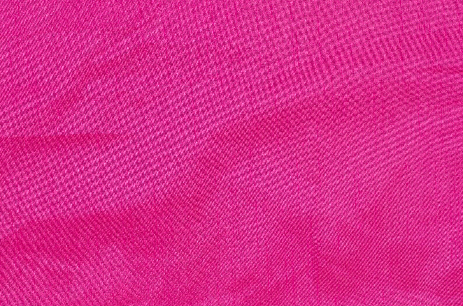 Magenta Pink Dupioni Silk Fabric Yardage by the Yard 45 | Etsy