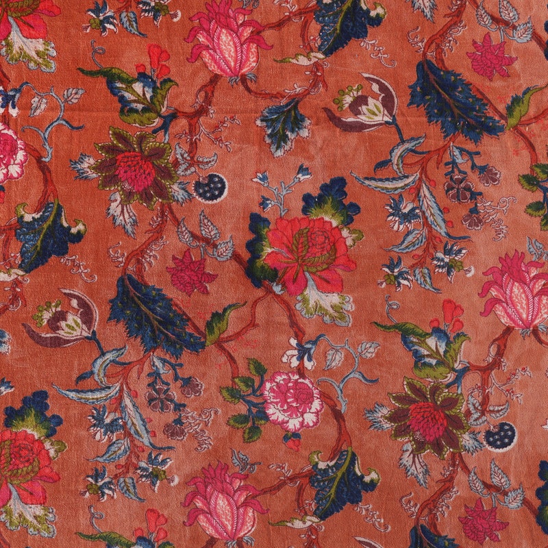 Printed Velvet - Etsy