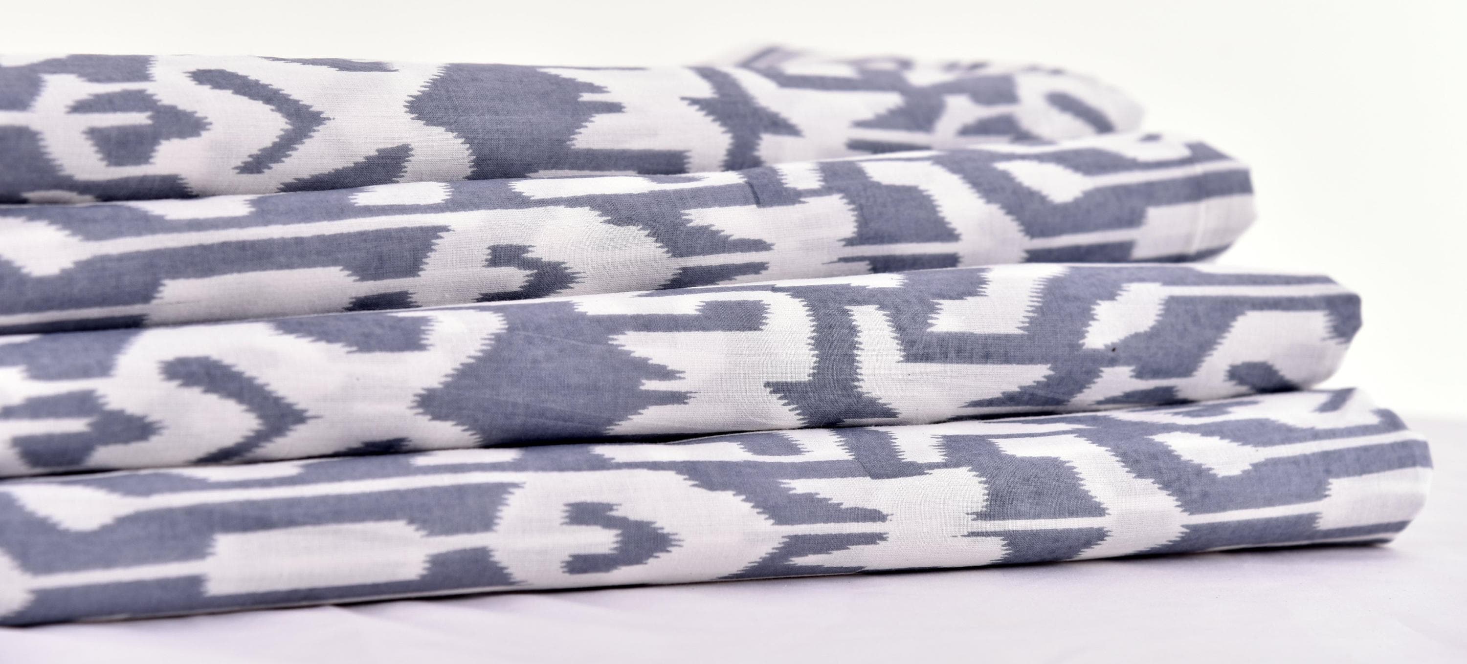 Quilting Cotton Fabric by the Yard Indian Grey Cotton Fabric | Etsy