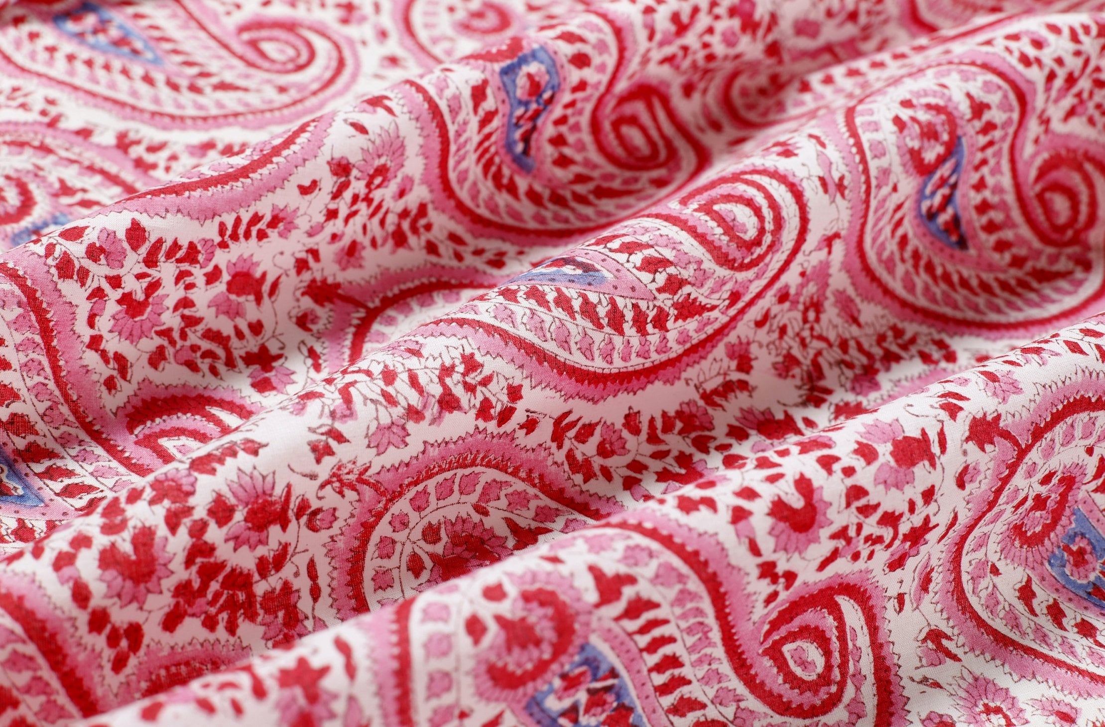 Paisley Print Block Print Fabric Cotton Fabric Vegetable Dyes Womens ...