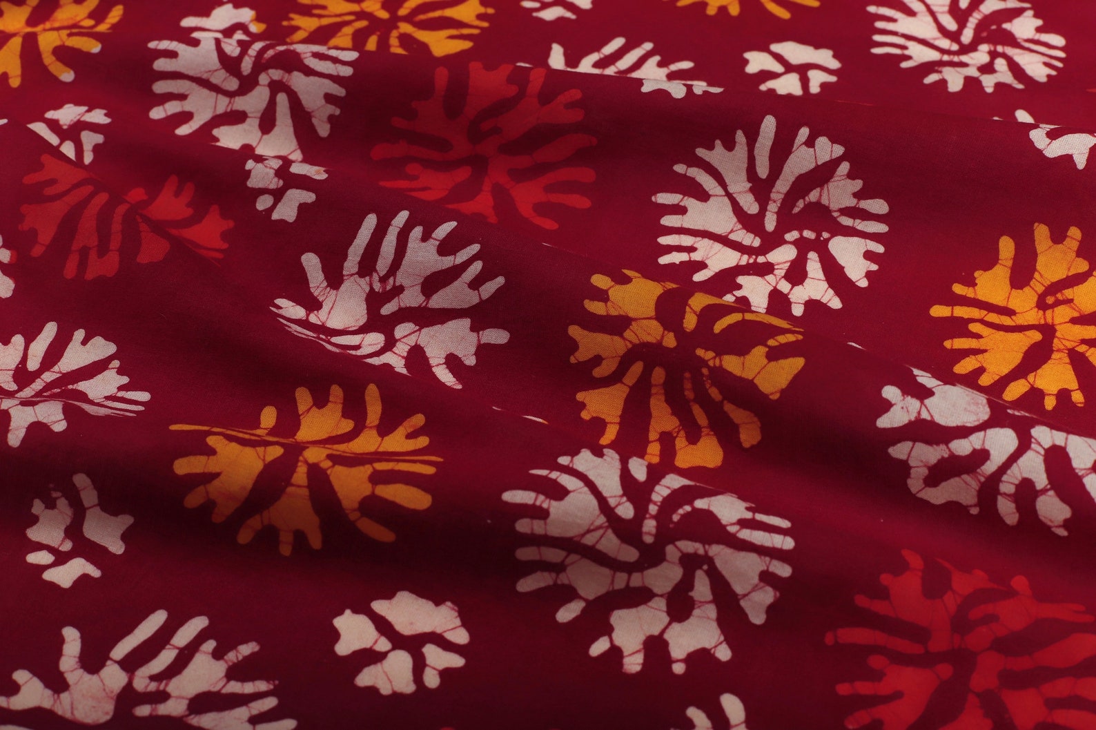 Maroo Red Soft Fabric Printed Cotton Fabric Indian Fabric | Etsy