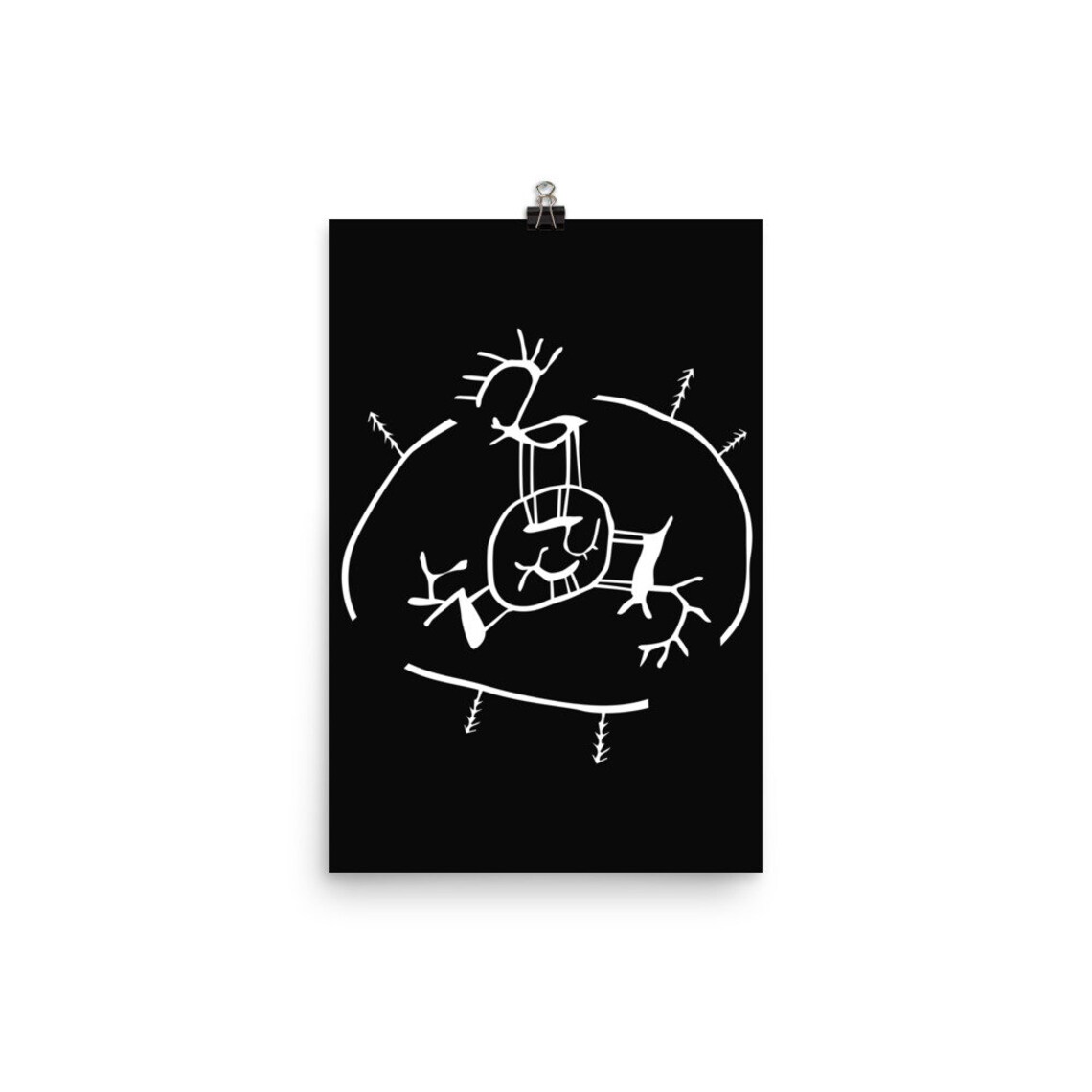 Northern Sami Art Print Scandinavian Sami Symbols Viking | Etsy