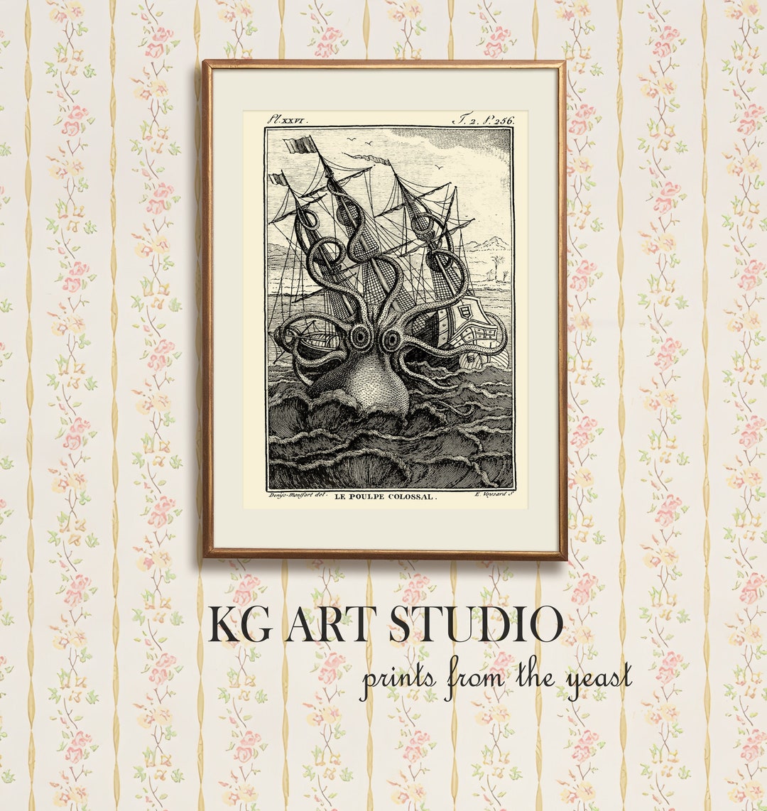 Le Poulpe Colossal – Heritage Set Vintage Prints - Original Limited ...