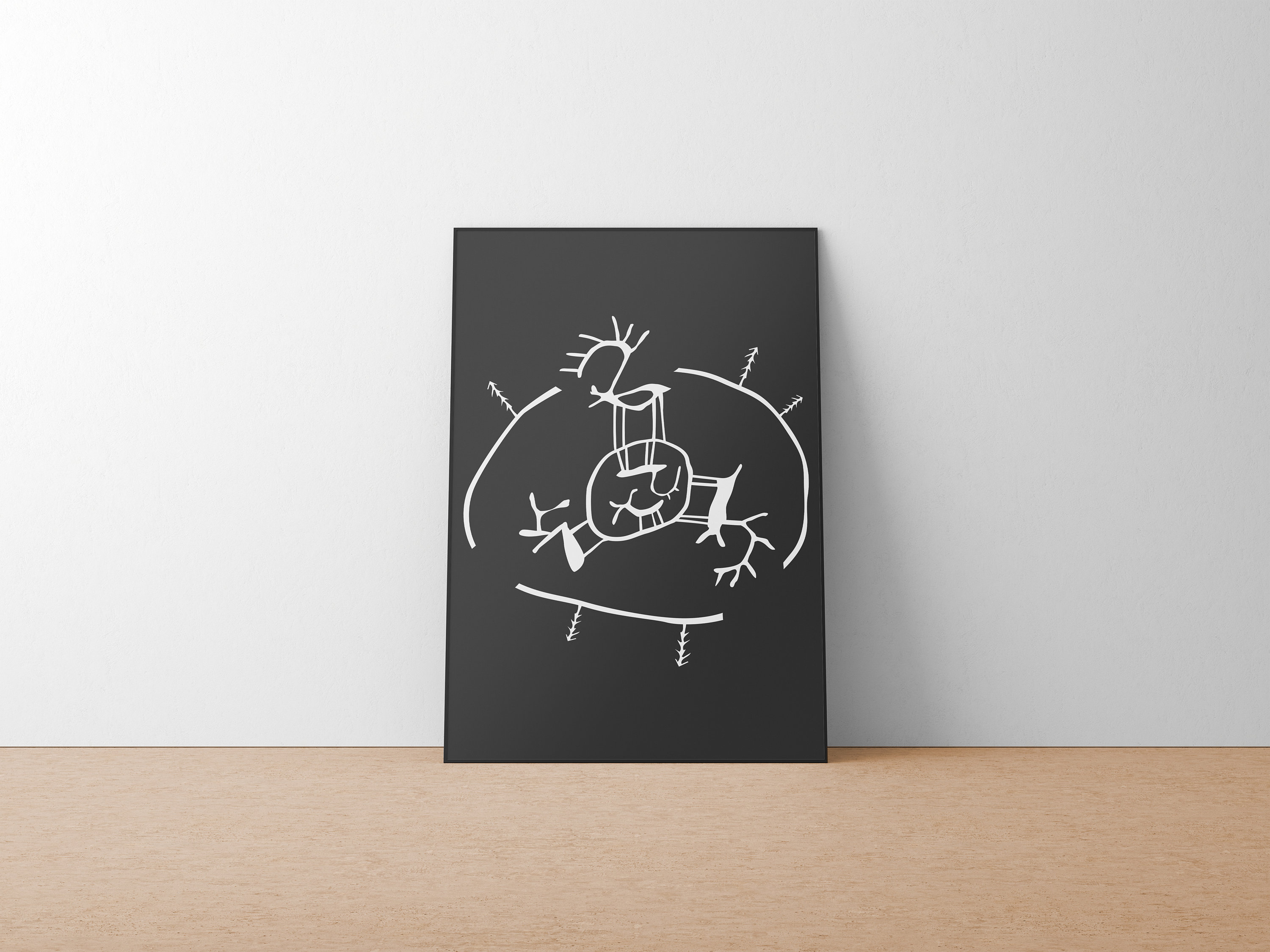 Northern Sami Art Print / Nordic Poster / Viking Poster / Sami Poster ...